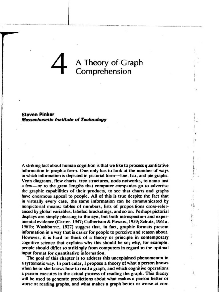 Pinker A Theory of Graph Comprehension | PDF | Conceptual Model ...