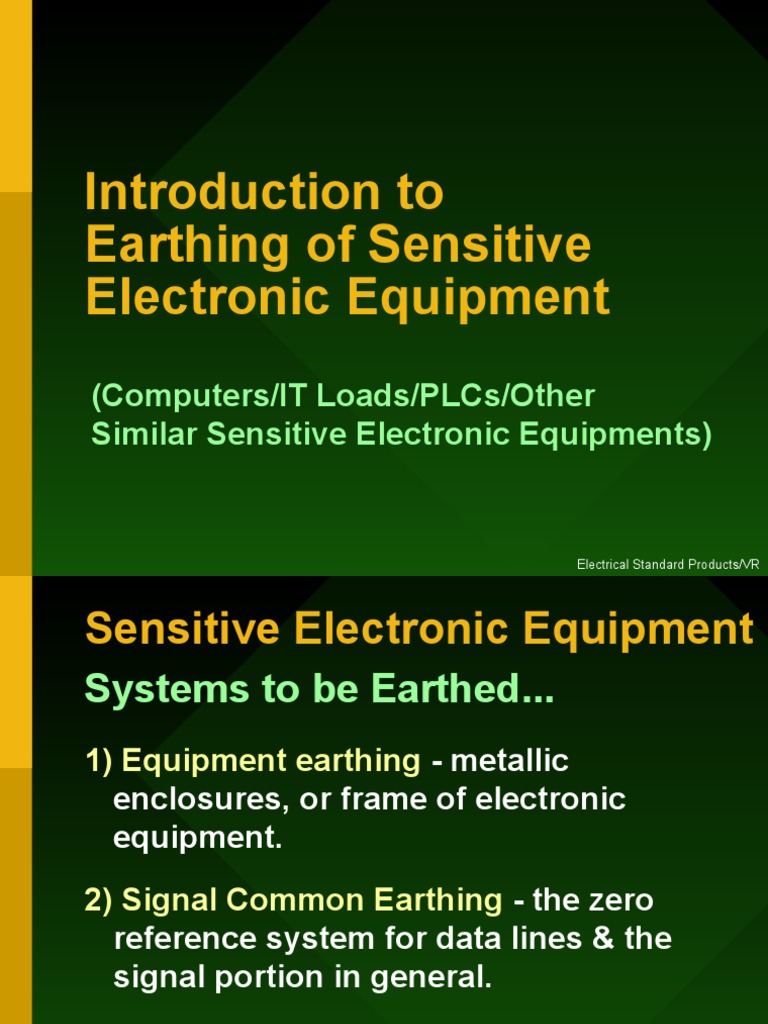 Single Point Earthing with Equipotential Plane Provides Effective ...