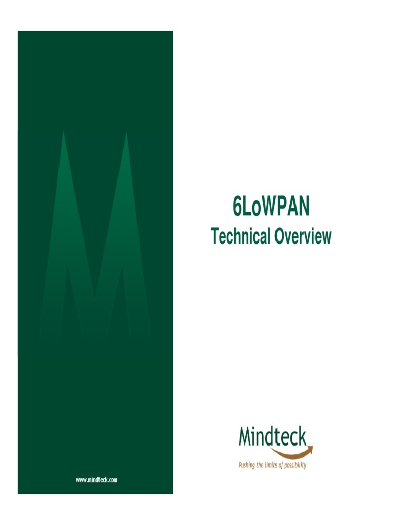 6LoWPAN Overview | PDF