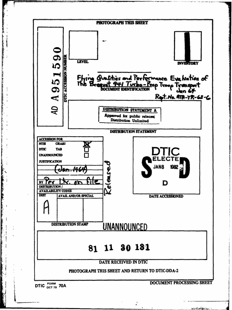 FQ Breguet MD 188 | PDF | Aircraft Flight Control System | Propeller