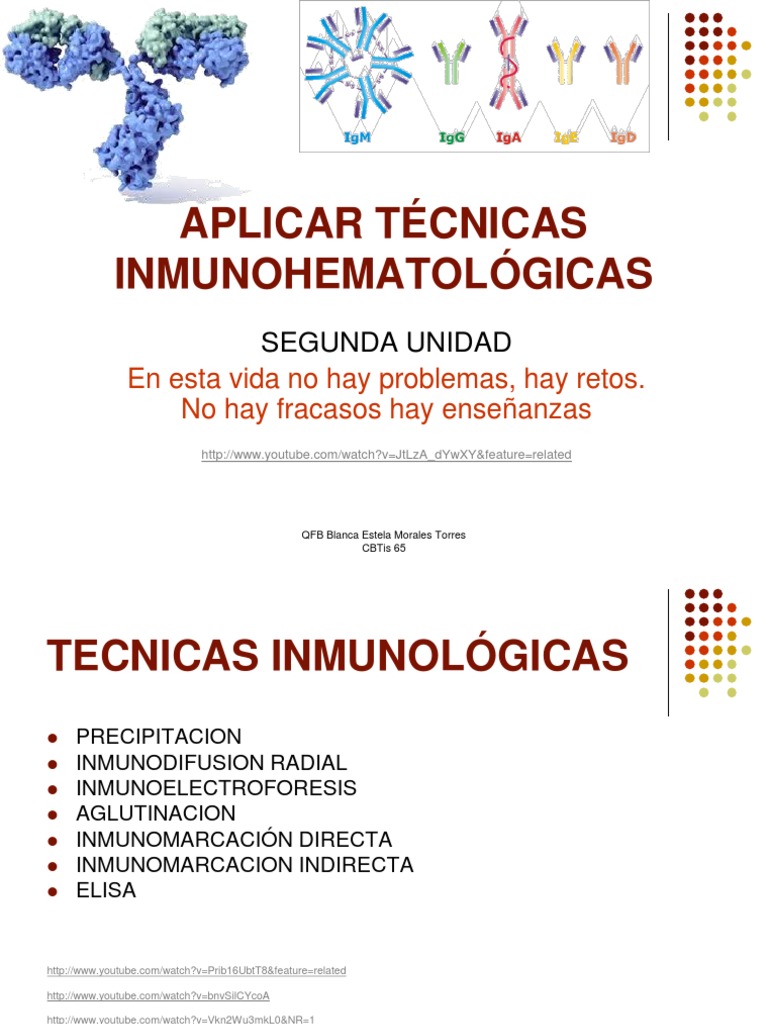 Tecnicas Inmunológicas | PDF | Bienestar | Medicina