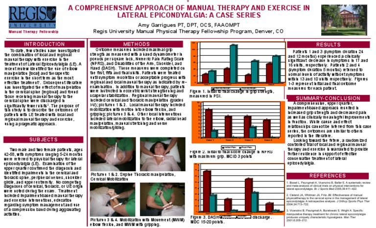 A Comprehensive Approach of Manual Therapy and Exercise in Lateral ...