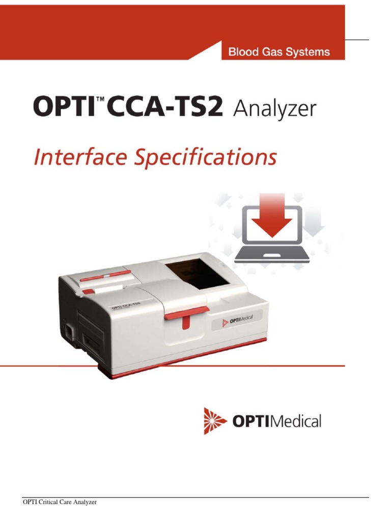 Opti Cca ts2 Interface Specifications PDF | PDF | Transmission Control Protocol | Usb