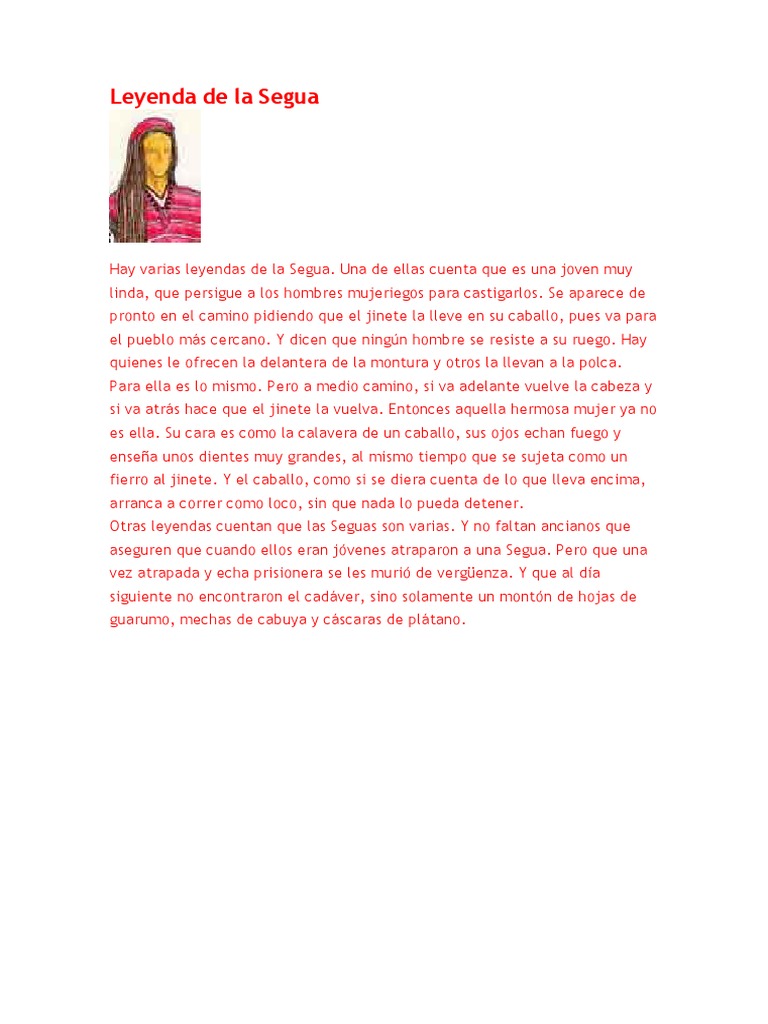Leyenda de La Segua | PDF