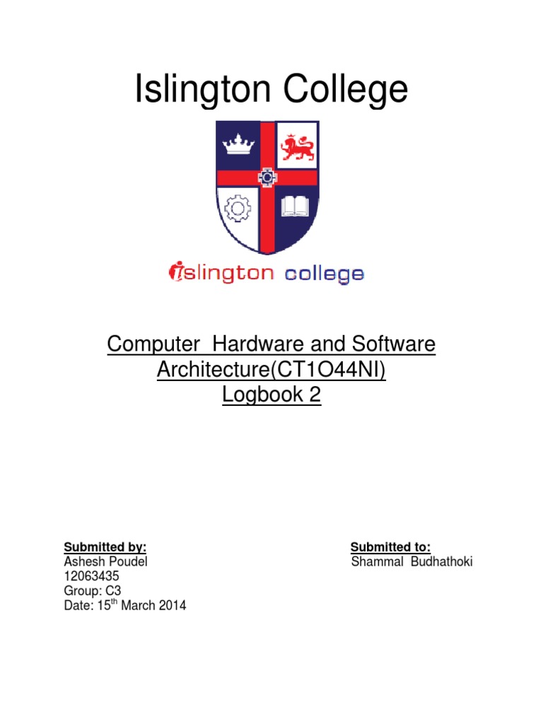 Islington College: Computer Hardware and Software Architecture ...