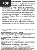 Resultados de la Prueba de Frostig | PDF | Calificación (educación ...