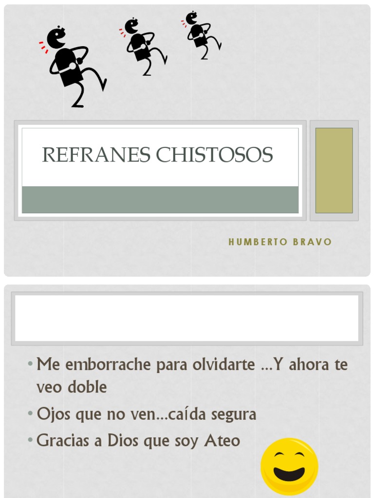 REFRANES Chistosos | PDF | Religión y creencia