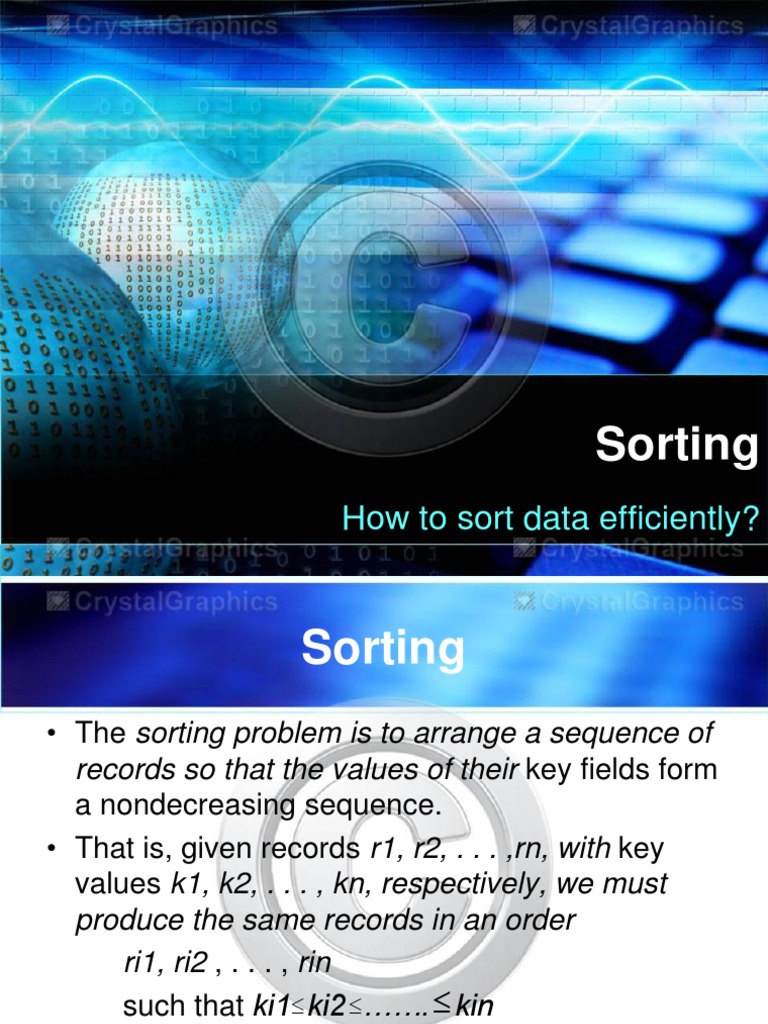 Sorting Insertion Sort Merge Sort | Download Free PDF | Time Complexity ... Sorting Insertion Sort Merge Sort | Download Free PDF | Time Complexity ...