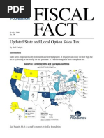 Ohio County Sales Tax Rates 2025 | PDF | Ohio