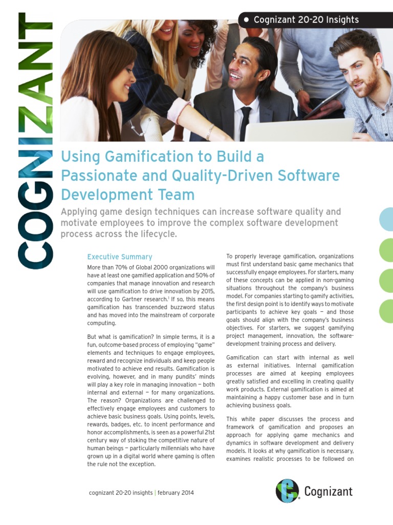 Using Gamification To Build A Passionate and Quality-Driven Software ...