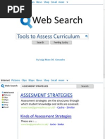 Examples of Assessment Tools for Teachers | PDF | Educational ...