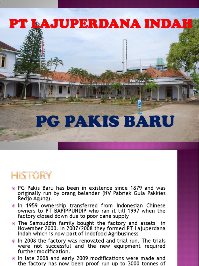 Profil PG PAKIS BARU XXX | PDF | Sugarcane | Economies