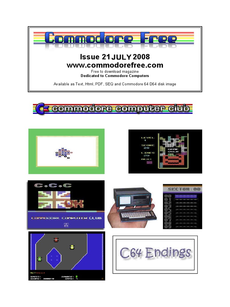 Issue 21 June 2008 July: Dedicated To Commodore Computers | PDF ...