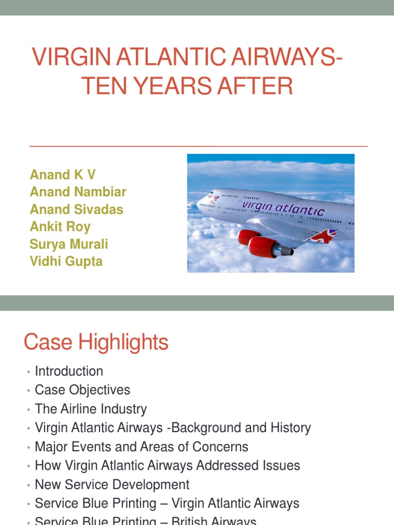 Virgin Atlantic Airways: A Decade Review | PDF