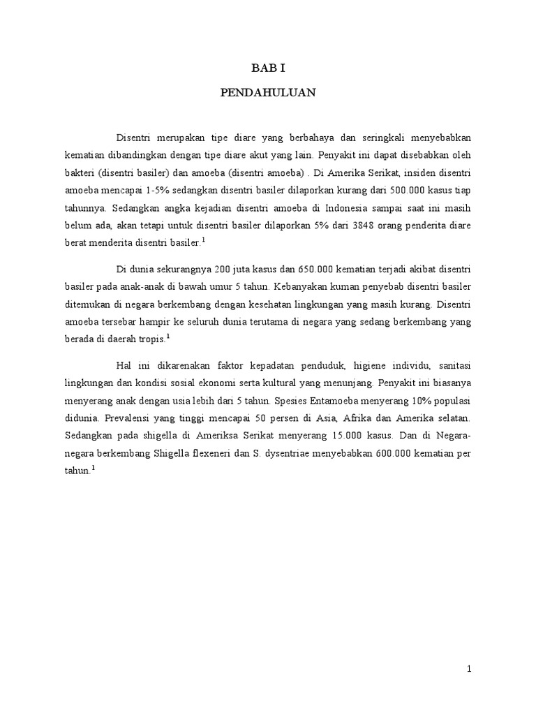 Disentri Basiler | PDF