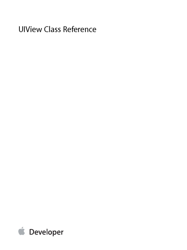 Uiview Class123 Pdf Method Computer Programming Inheritance Object Oriented Programming