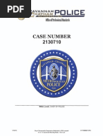 Internal Investigation Report | PDF | Traffic | Law Enforcement