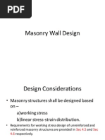 Design of Masonry Structures | PDF | Mortar (Masonry) | Masonry