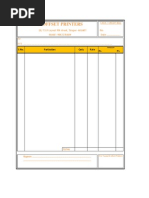 Cash Handover Form | PDF | Business | Finance & Money Management