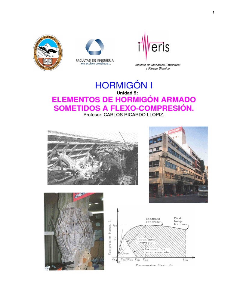 HORMIGON I-Tema 5 Elementos de Hormigón Armado Sometidos a Flexo ...