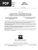 Resistance To Wind Load (EN12207 Classes) | PDF