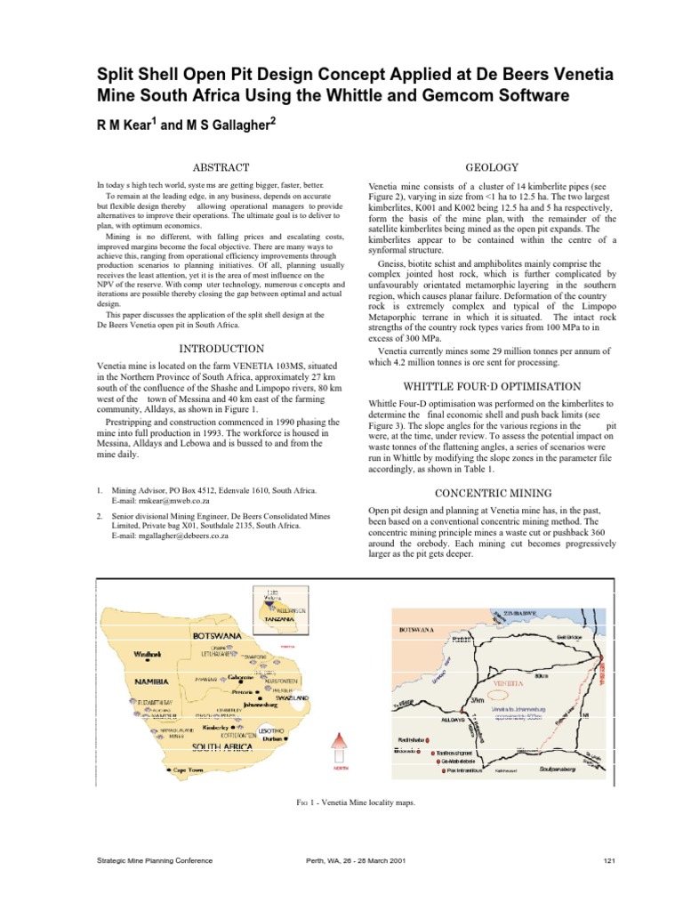 Whittle SplitShell | PDF | Mining | Mathematical Optimization