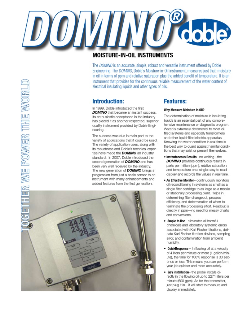Domino Sensors 9-2007 | PDF | Capacitor | Transformer