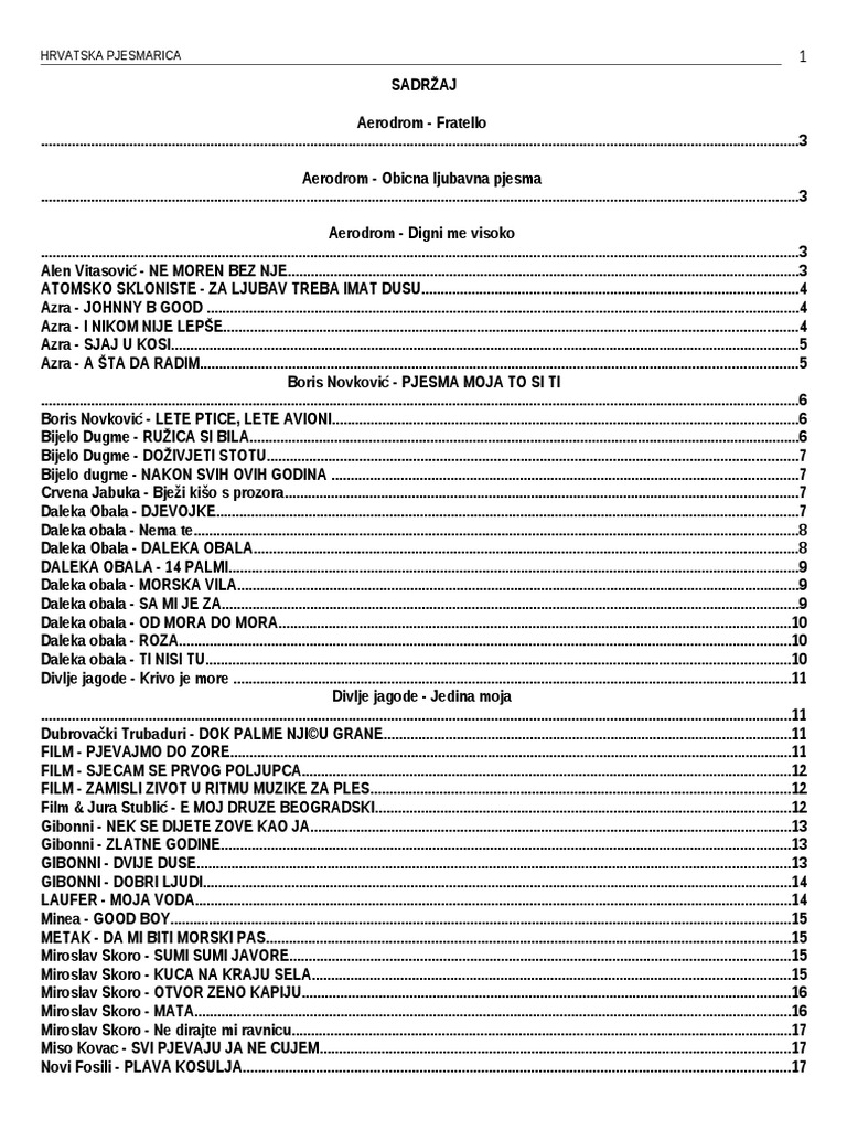 Akordi | PDF