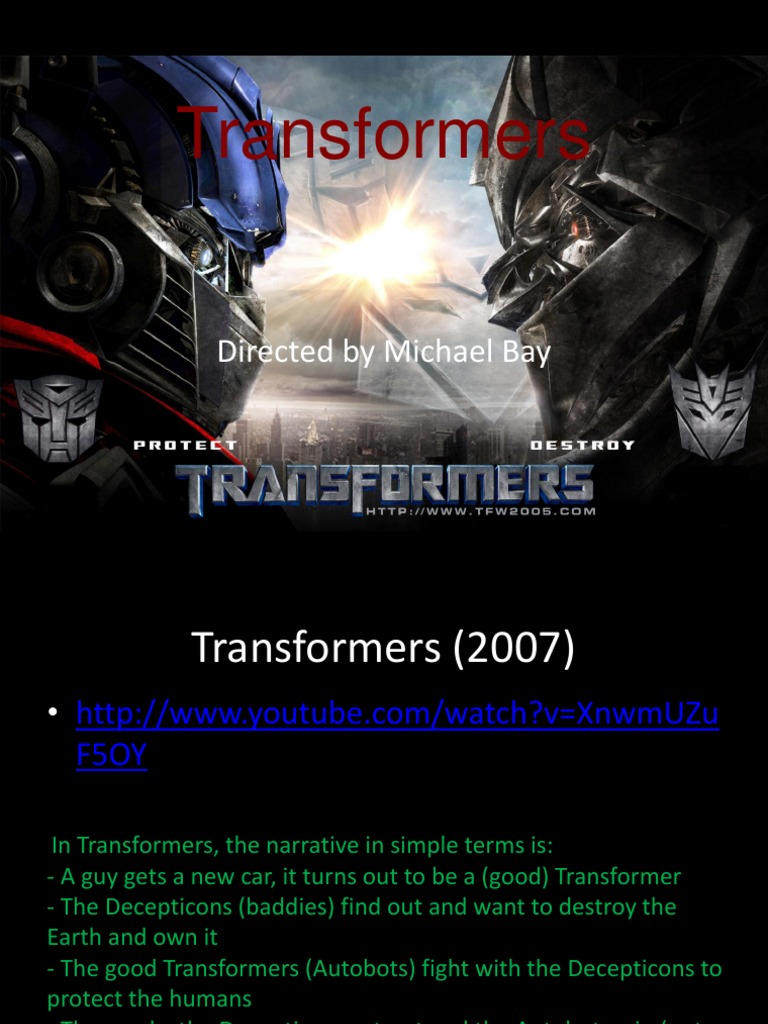 Transformers: A Battle for Freedom | PDF | Violence | Unrest