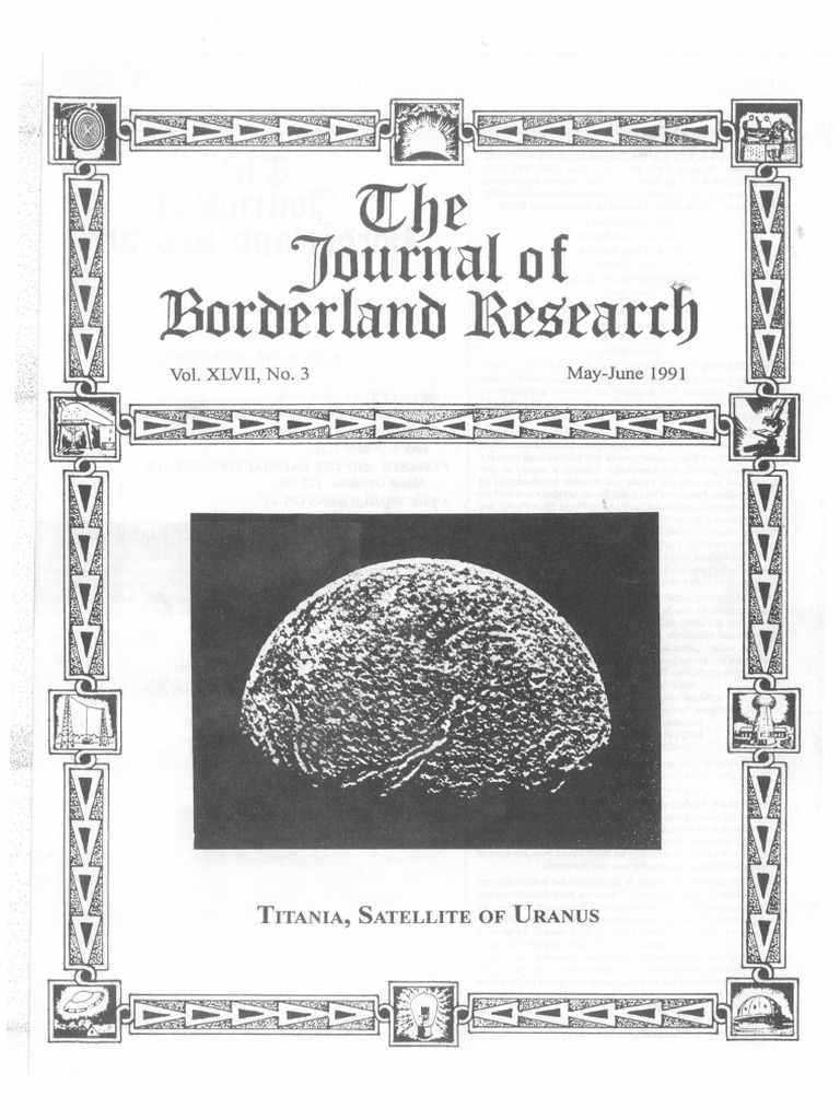 Journal of Borderland Research - Vol XLVII, No 3, May-June 1991 | PDF ...