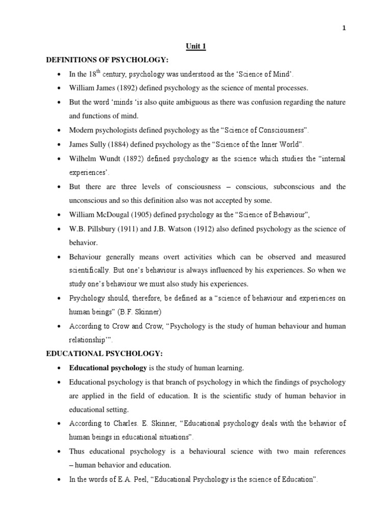 Educational Psychology | PDF | Id | Educational Psychology