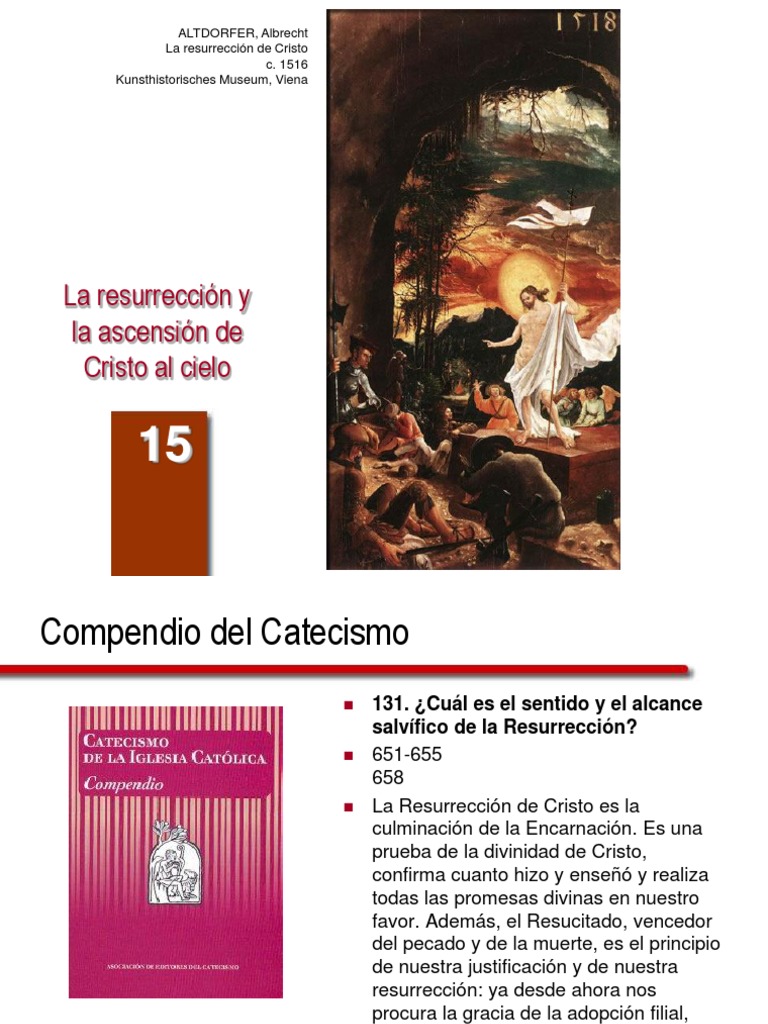 Ascensión de Jesucristo al Cielo | PDF | Ascension de jesus | La ...