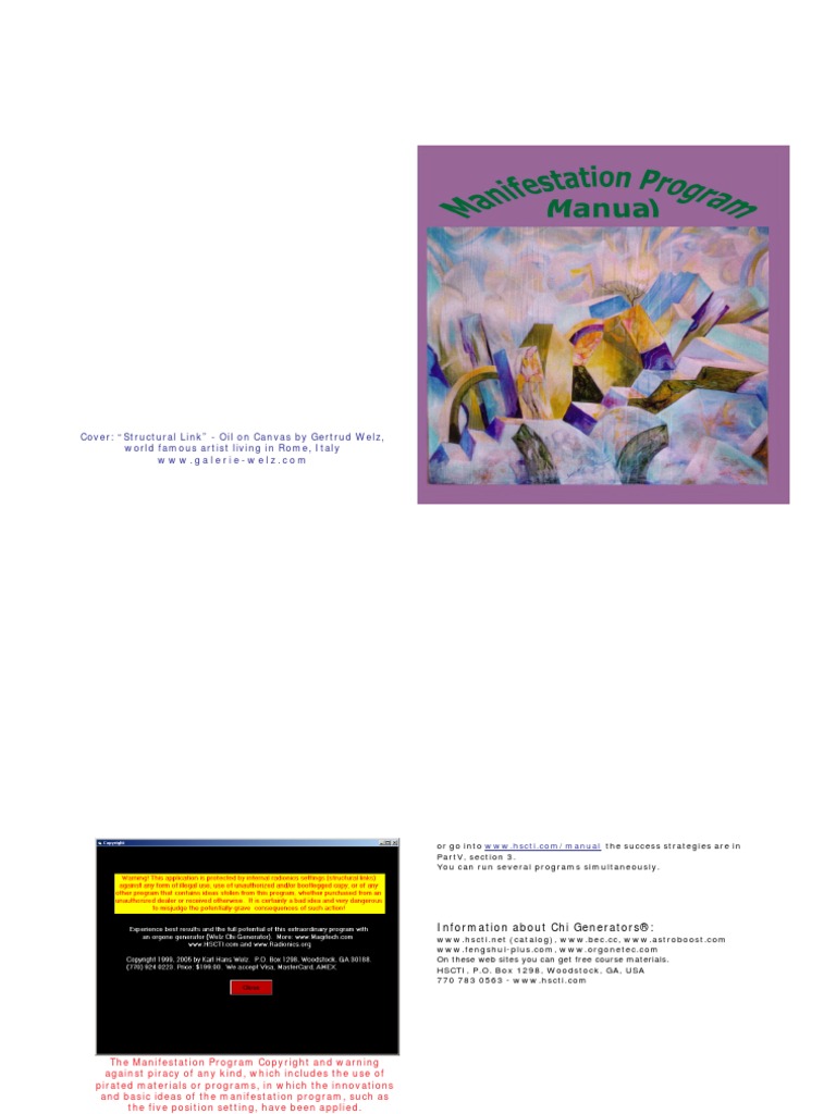 Manifestation Manual | PDF | Double Click | Computer File