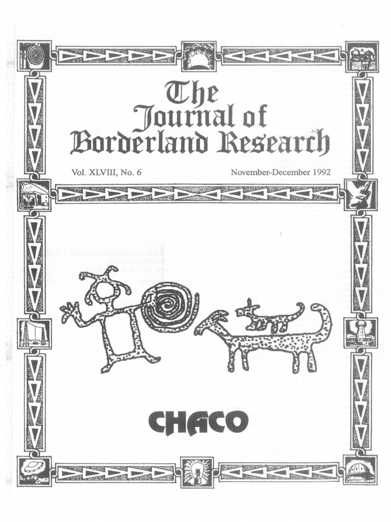 Journal of Borderland Research - Vol XLVIII, No 6, November-December ...