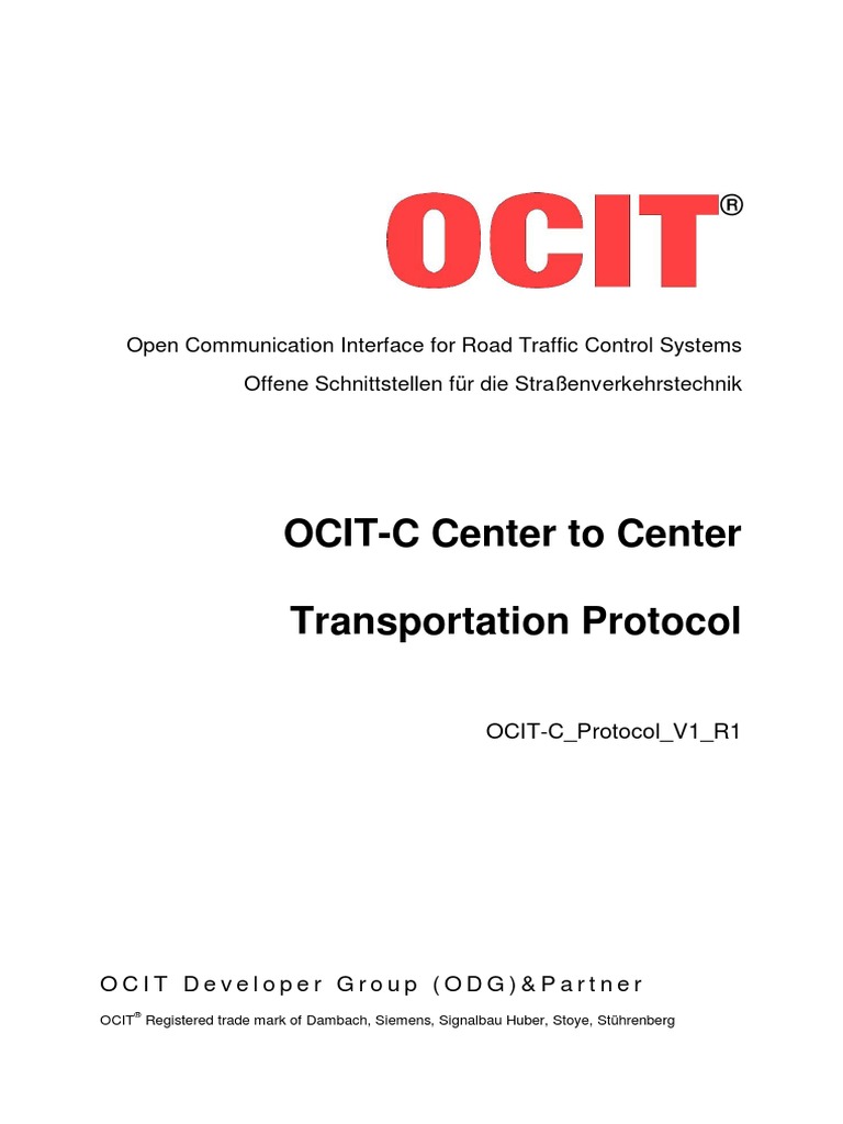 Ocit-C Protocol v1 r1 | PDF | Hypertext Transfer Protocol | Port (Computer Networking)