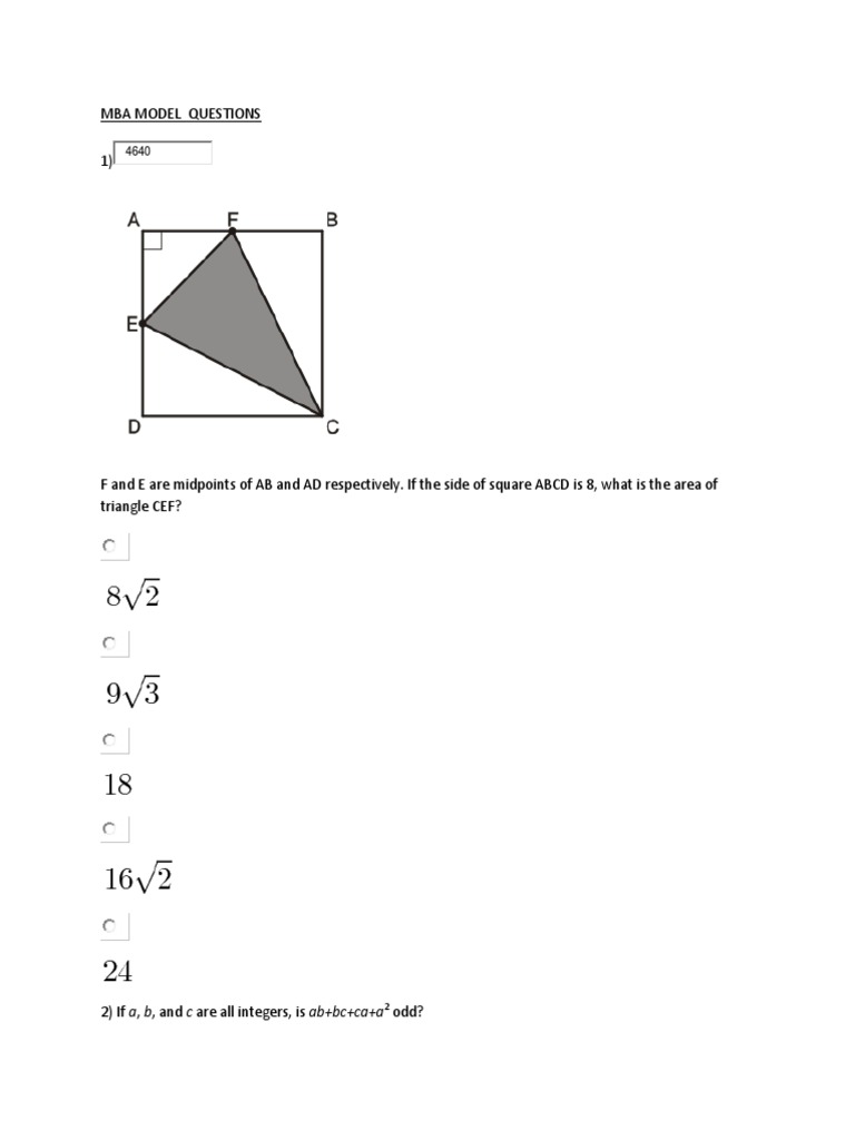 Mba Model Questions | PDF | Maize | Advertising