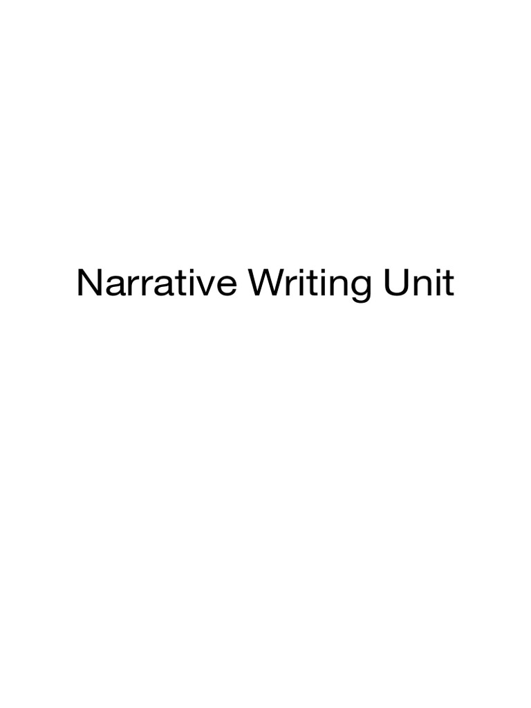 5 Stages of A Narrative | PDF | Sentence (Linguistics) | Narrative