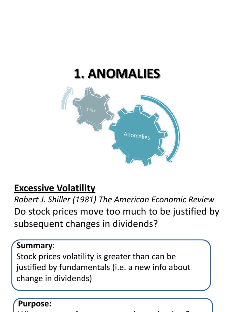 Anomalies - Behavioral Finance | PDF | Efficient Market Hypothesis ...