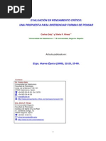 Robert Ennis | PDF | Pensamiento crítico | Epistemología