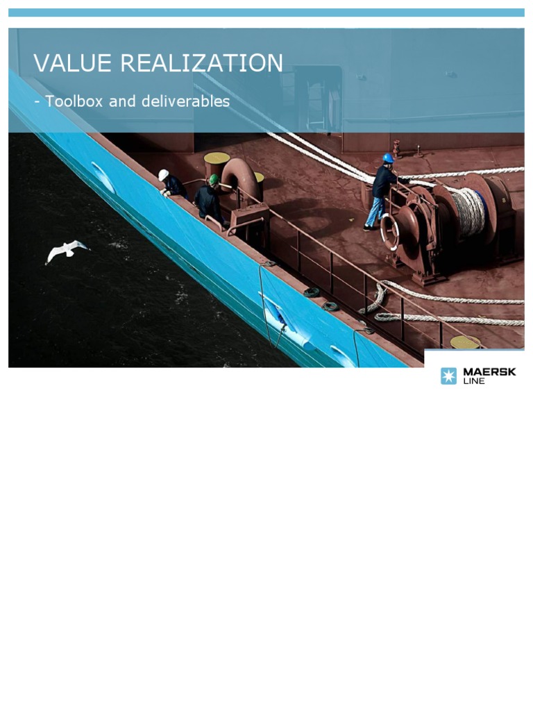 Value Realization - Toolbox and Deliverables - FINAL | PDF ...