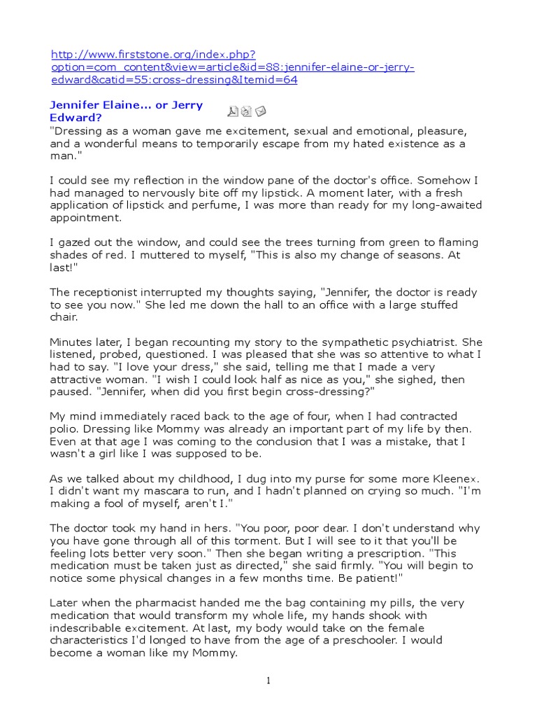 Jerry Leach - Transsexuality | PDF | Gender | Gender Studies