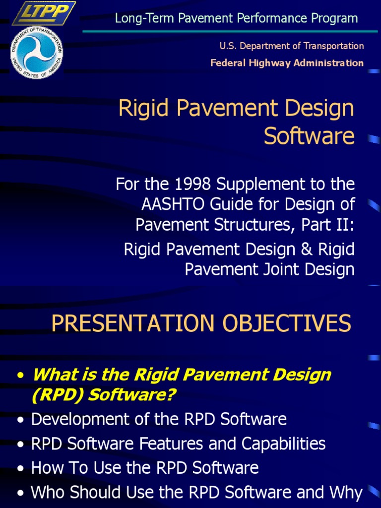 Rigid Pavement Design Software | PDF | Computers