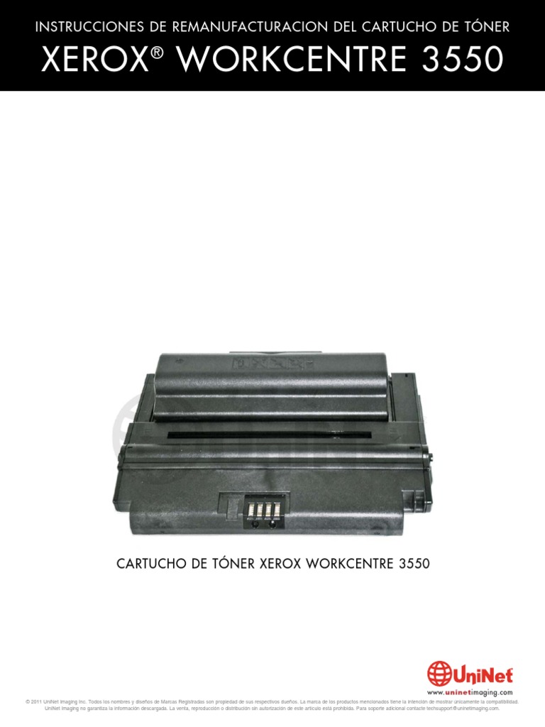 Xerox Workcentre 3550 Recarga | PDF | Tecnología