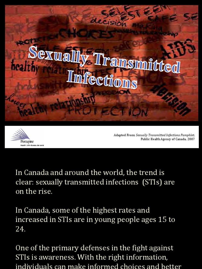 Adapted From: Sexually Transmitted Infections Pamphlet. Public Health ...
