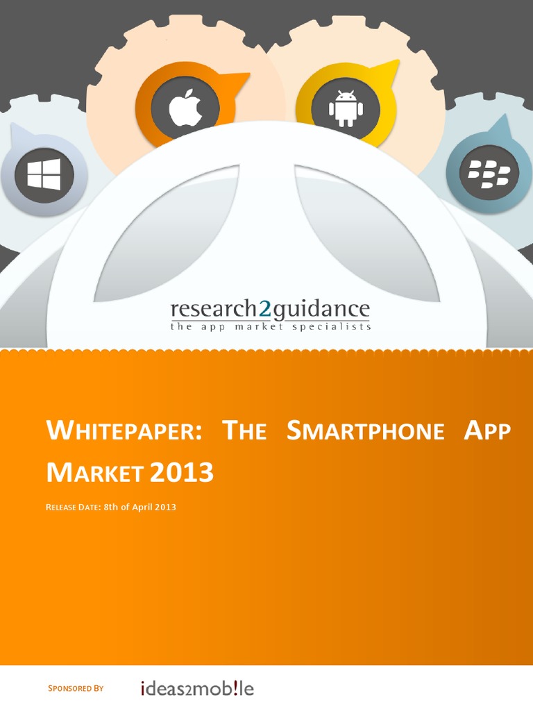 Whitepaper Smartphone App Market 2013 | PDF | Smartphone | Mobile App