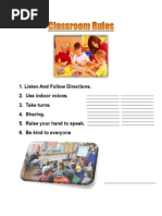 Classroom Rules 2024 - 2025 Grade 1 | PDF