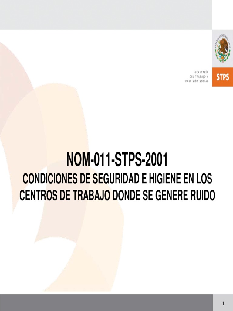 Nom 011 Presentacion | PDF