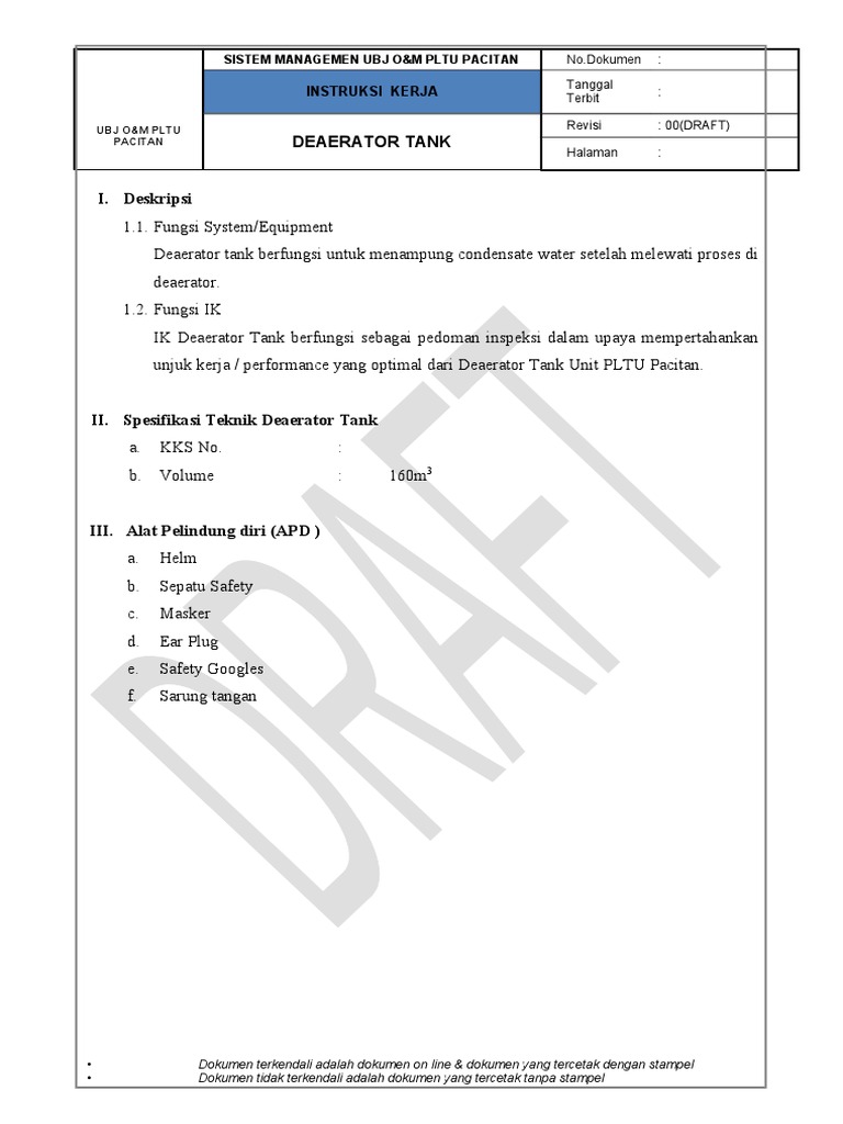 Deaerator Tank | PDF