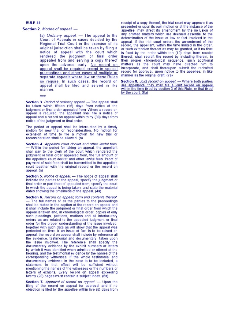 Joint Record On Appeal - Odt | PDF | Appeal | Government Information