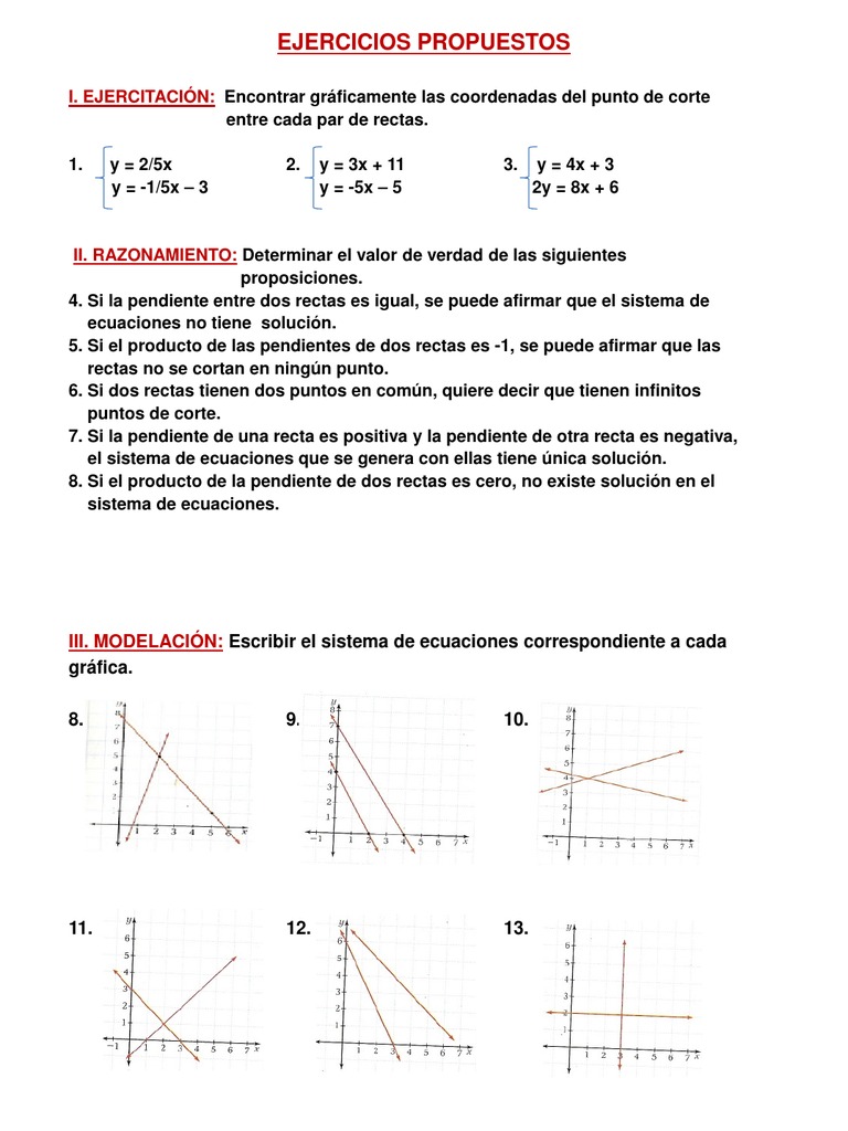 Ejercicios Propuestos MÉtodo GrÁfico